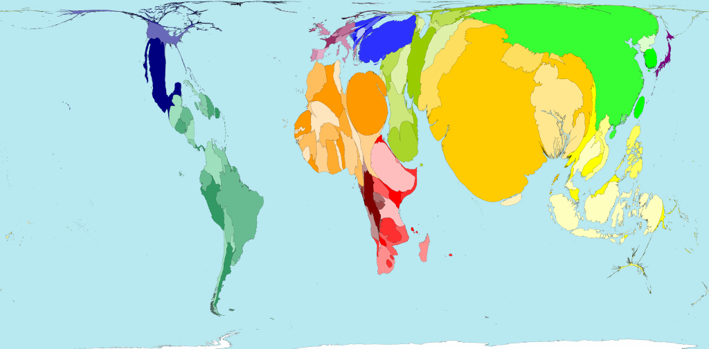 Worldmapper Archive: The world as you've never seen it before