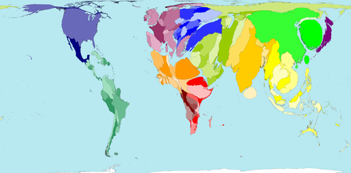 Worldmapper Archive: The world as you've never seen it before